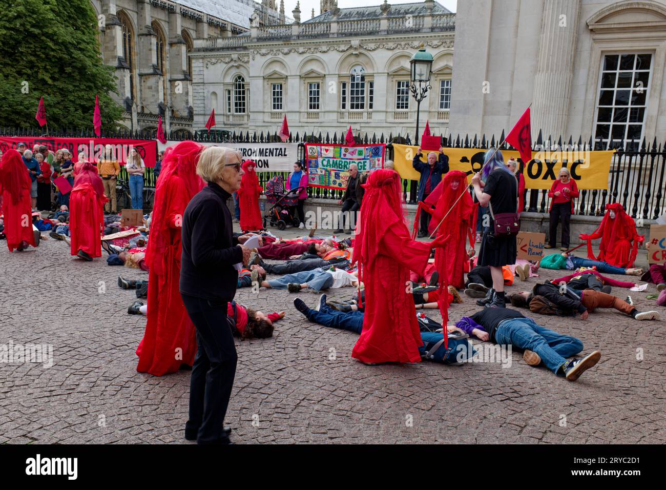 Climate change - Code red for change Stock Photo - Alamy