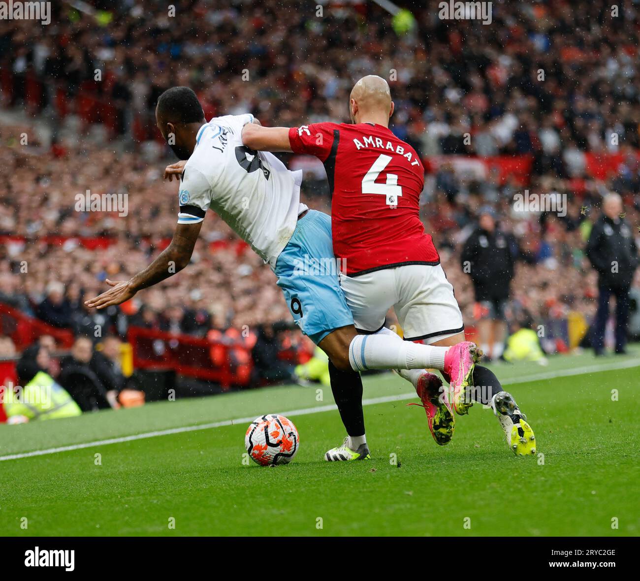 Old Trafford, Manchester, UK. 30th Sep, 2023. Premier League Football, Manchester United versus ...