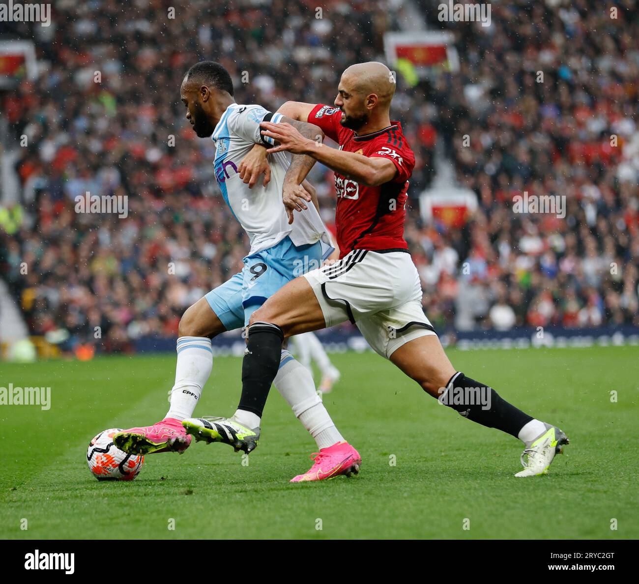 Old Trafford, Manchester, UK. 30th Sep, 2023. Premier League Football, Manchester United versus ...