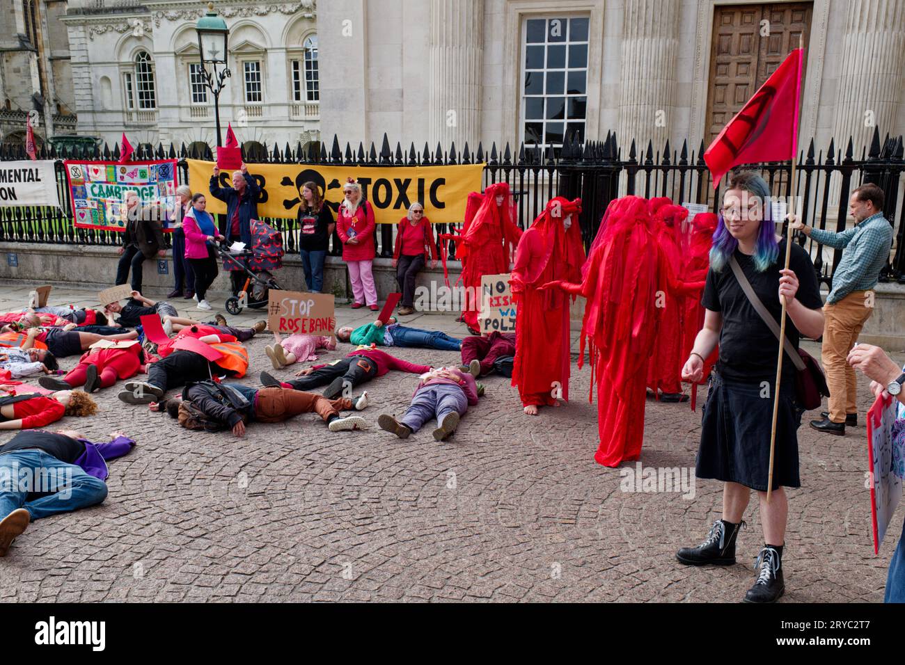 Climate change - Code red for change Stock Photo - Alamy