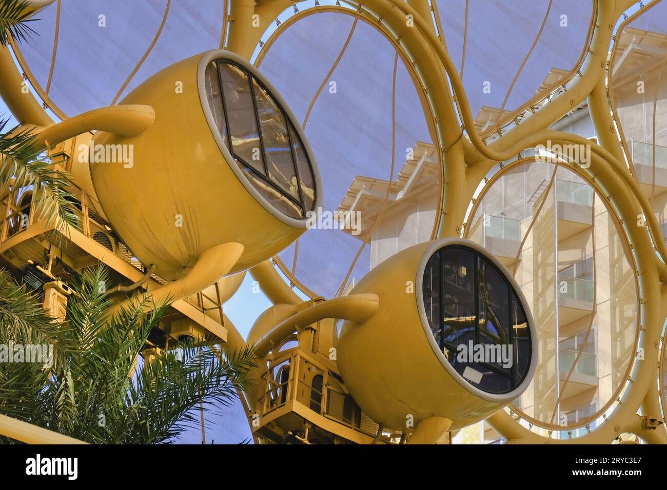 Professional light stage equipment for illuminative show. Stage open ...