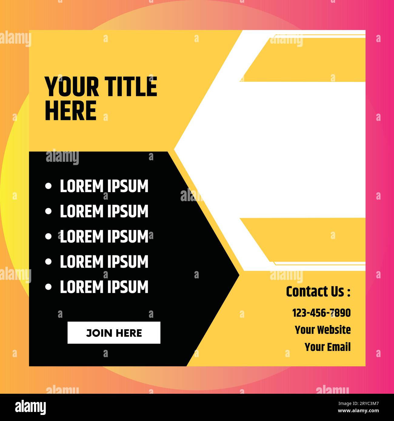 Editable square banners. Instagram post template design. Social Media Post Facebook Promotion ...