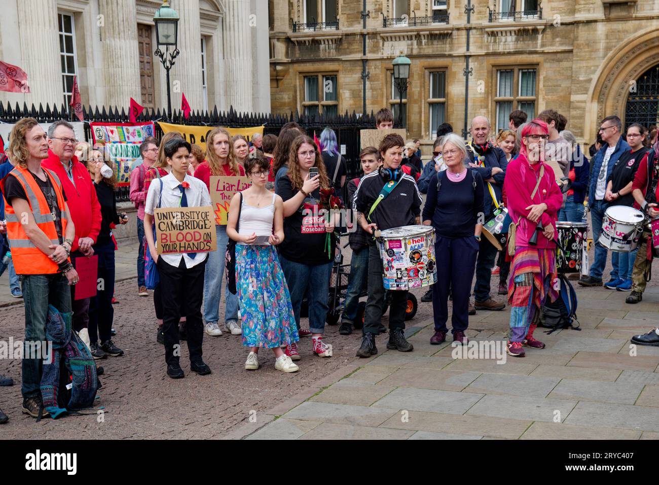 Climate change - Code red for change Stock Photo - Alamy
