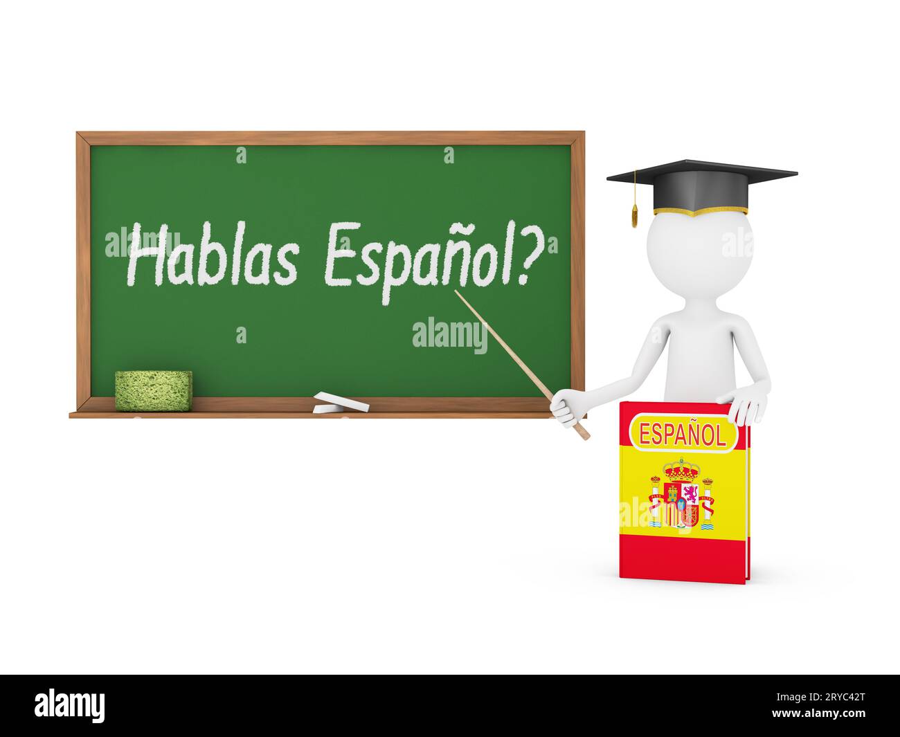 Spanish class board hi-res stock photography and images - Alamy