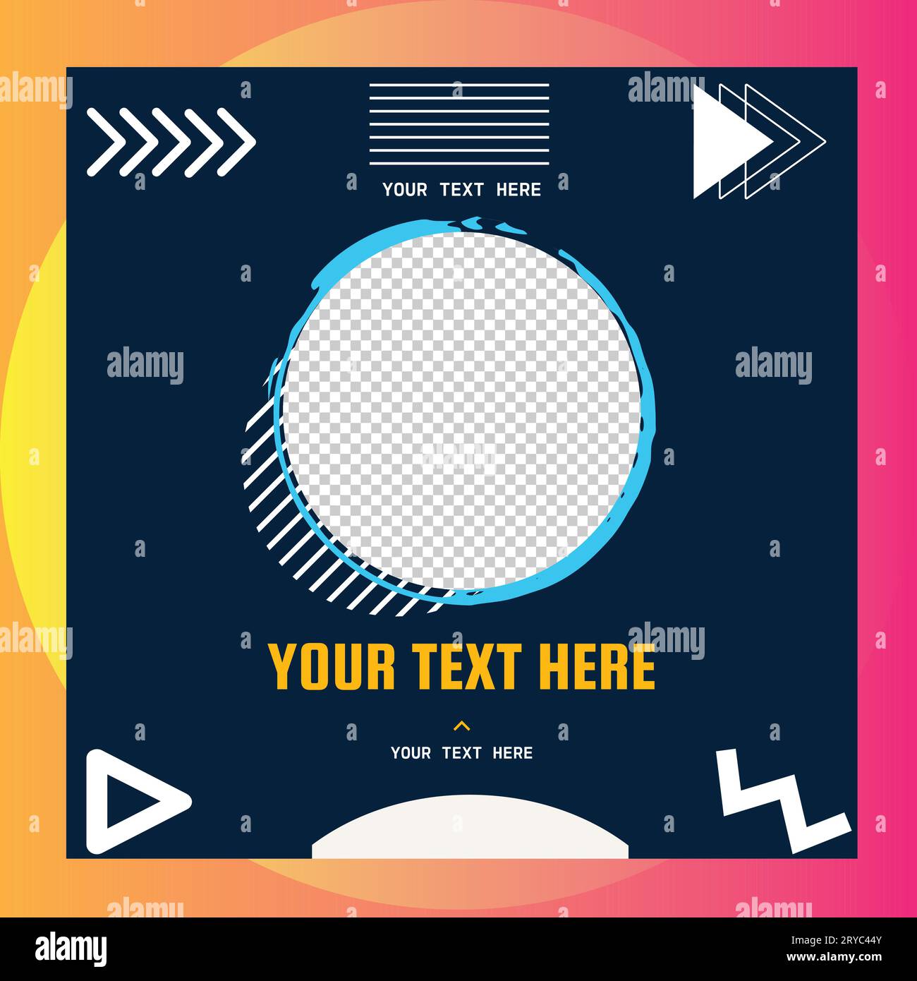 Editable square banners. Instagram post template design. Social Media Post Facebook Promotion ...