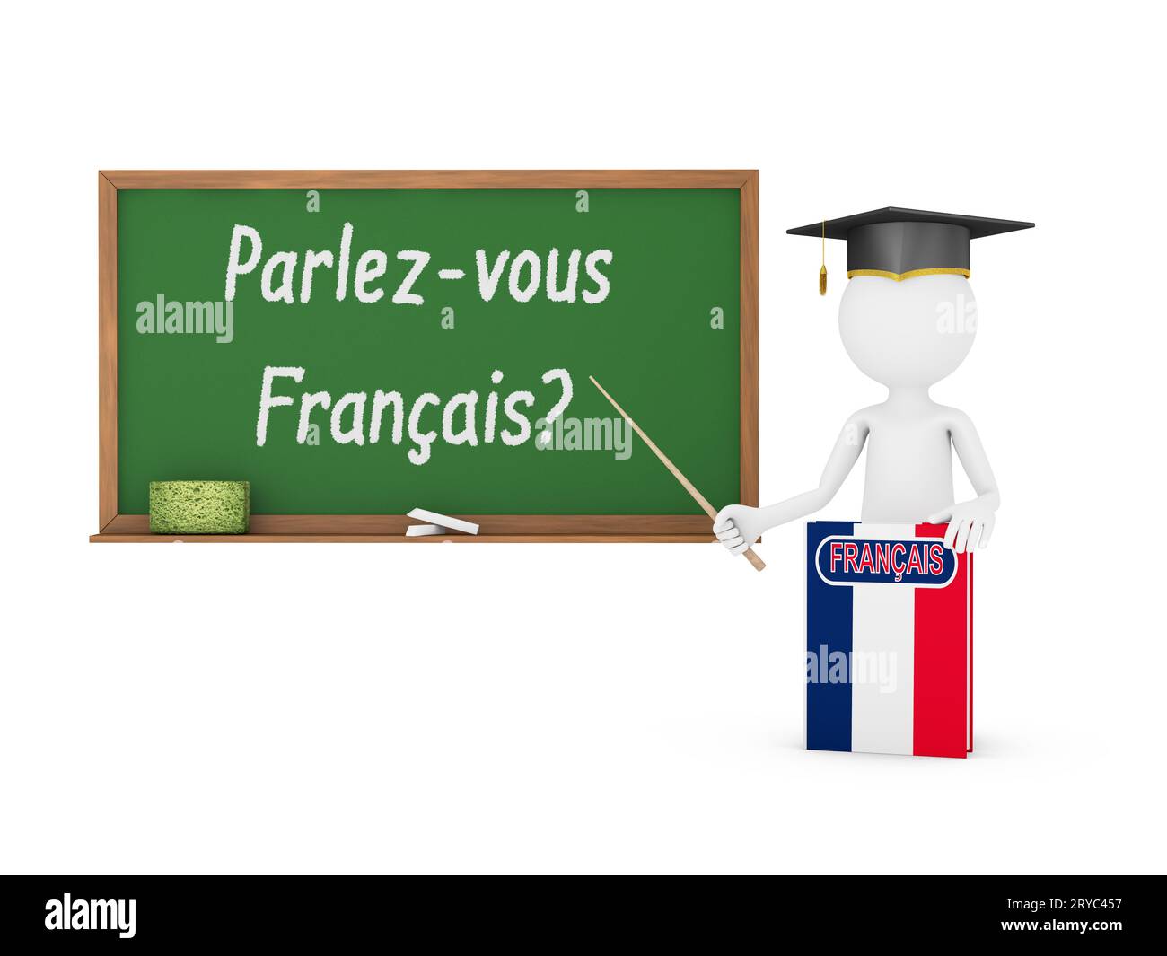 French teacher classroom board hi-res stock photography and images - Alamy