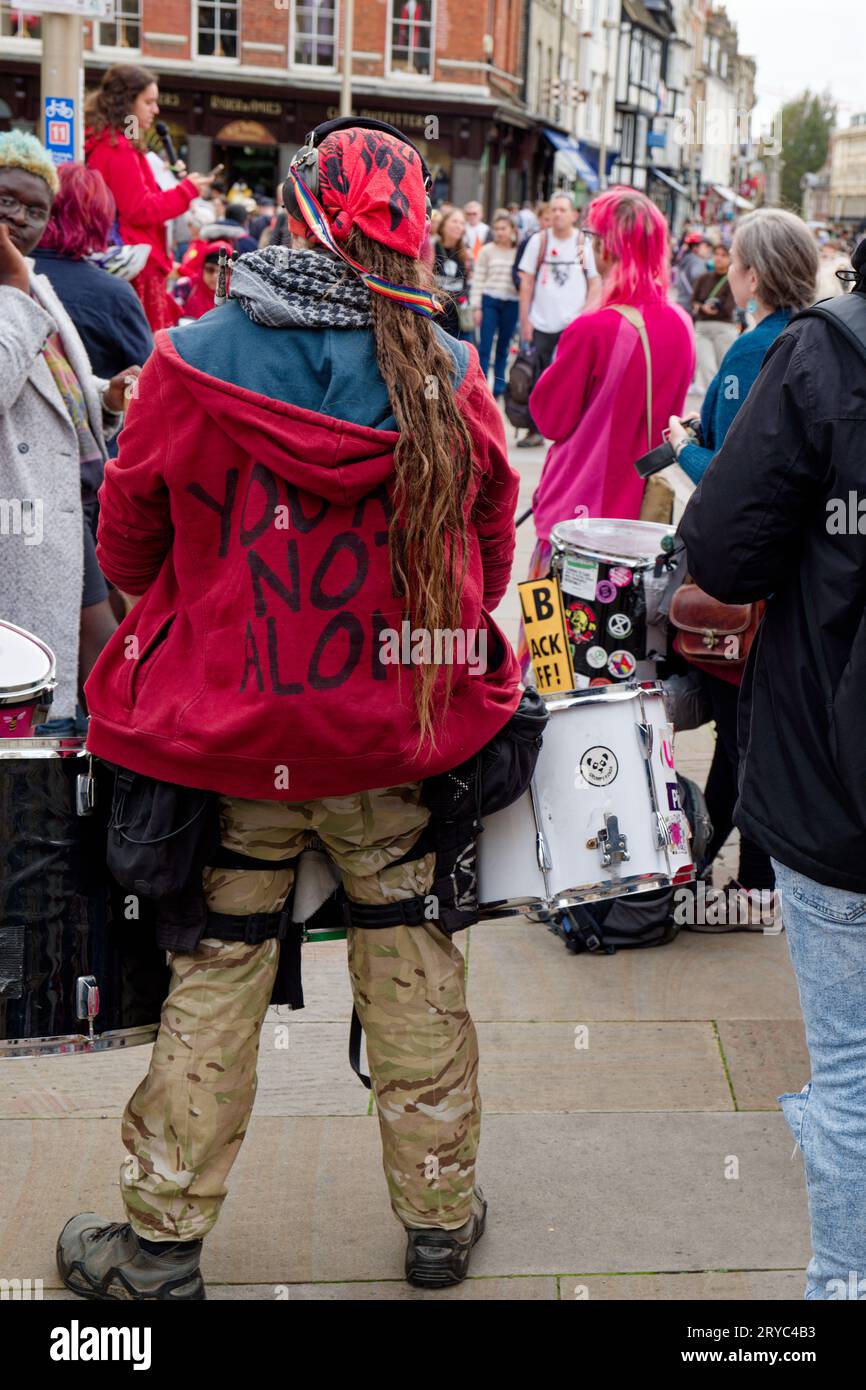 Climate change - Code red for change Stock Photo - Alamy