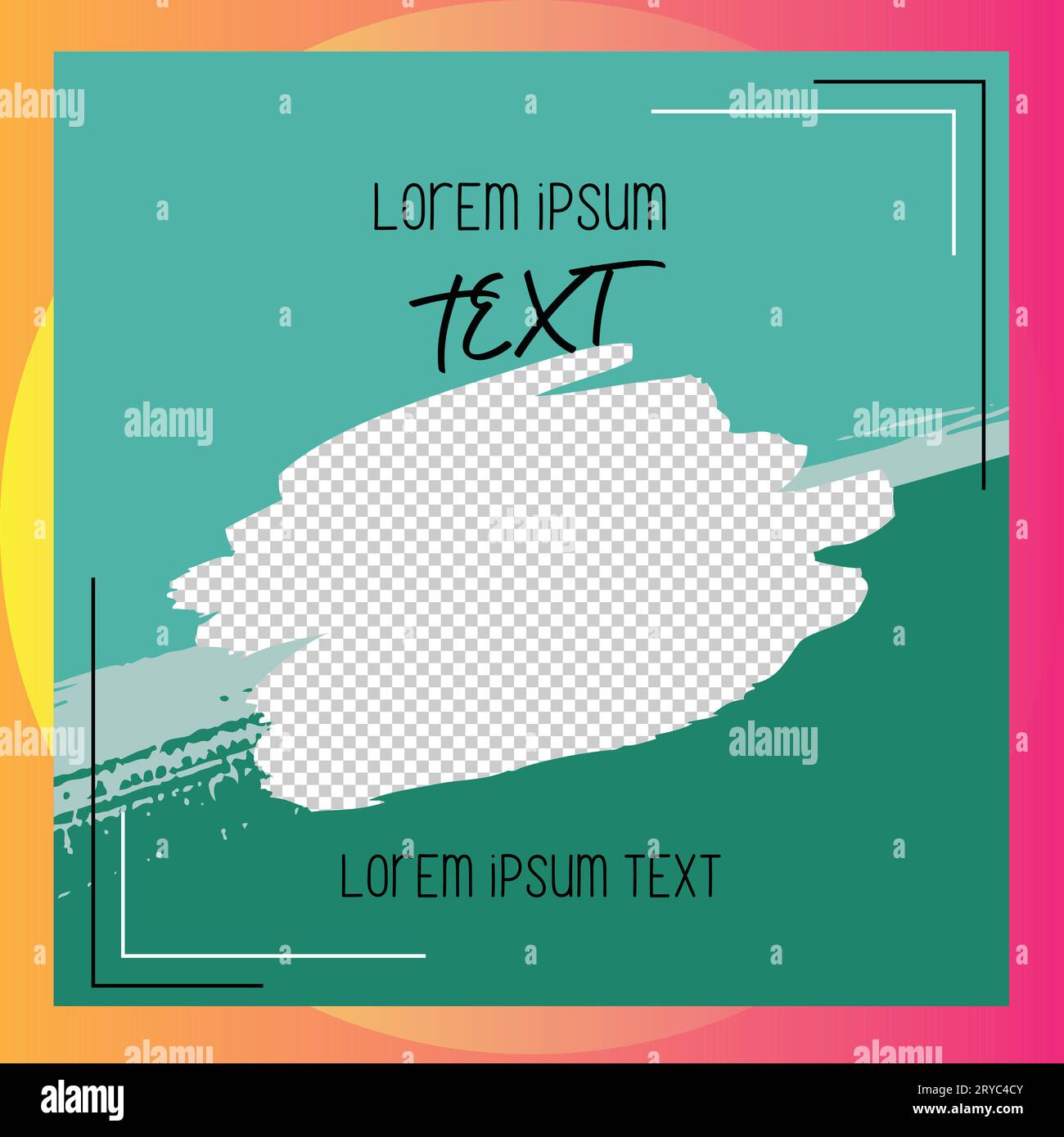 Editable square banners. Instagram post template design. Social Media Post Facebook Promotion ...