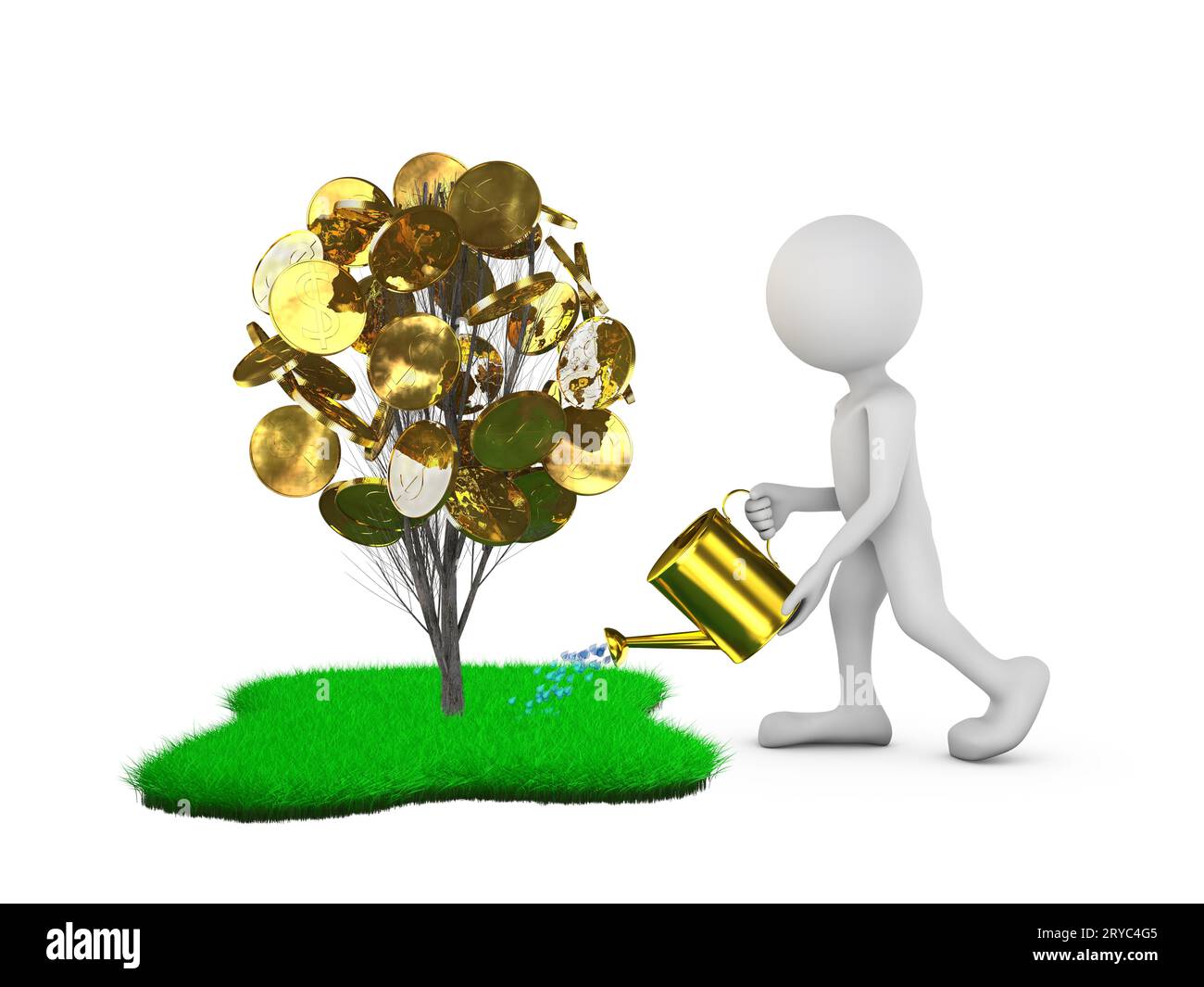 Cartoon grass background Cut Out Stock Images & Pictures - Alamy