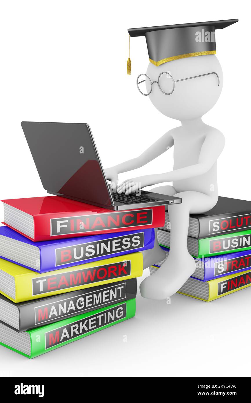 Man studying business Stock Photo - Alamy