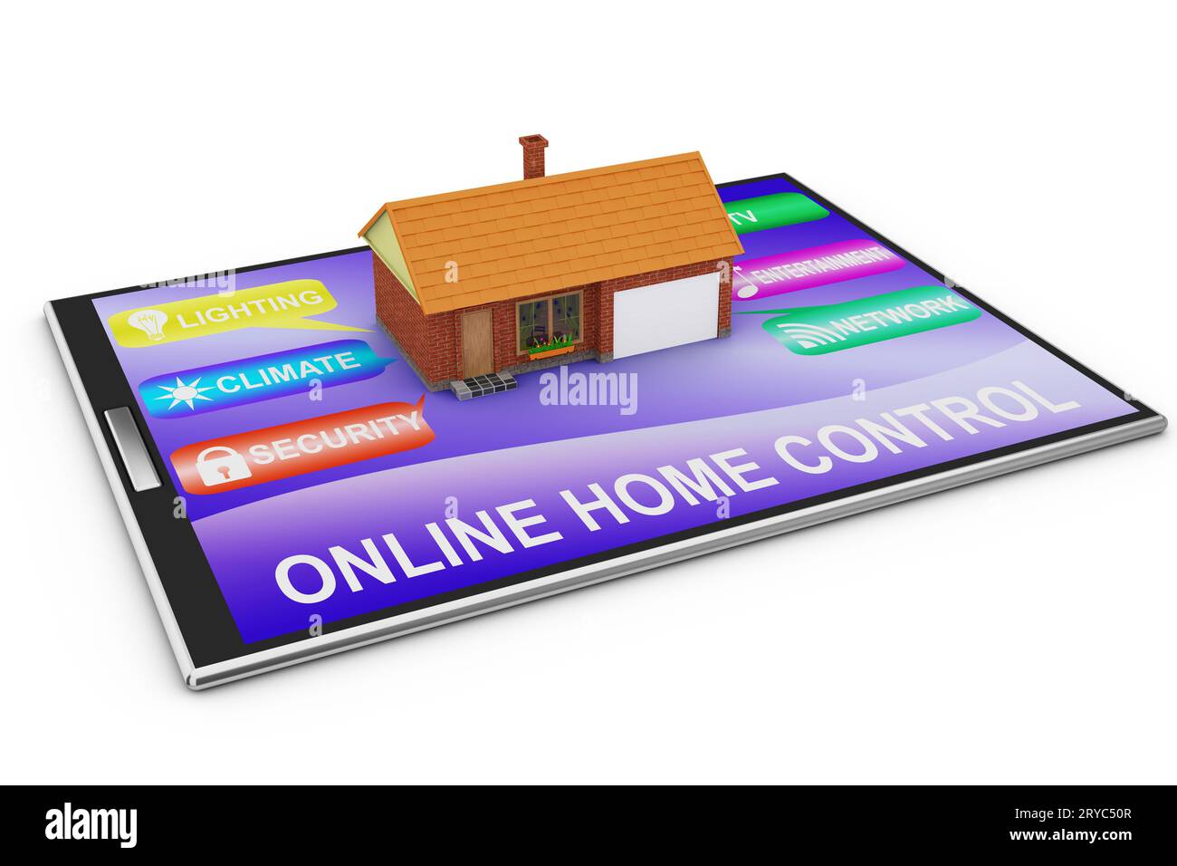 Home network Cut Out Stock Images & Pictures - Alamy