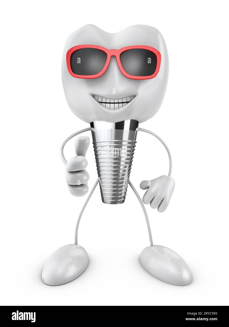 Render dental implant hi-res stock photography and images - Alamy