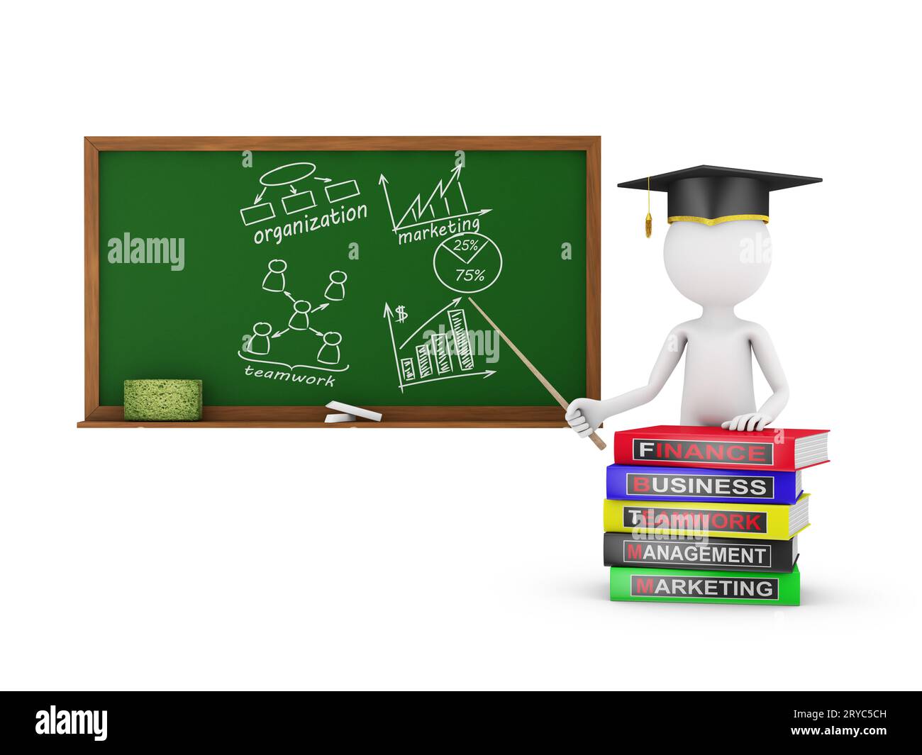 Man studying sketch Cut Out Stock Images & Pictures - Alamy