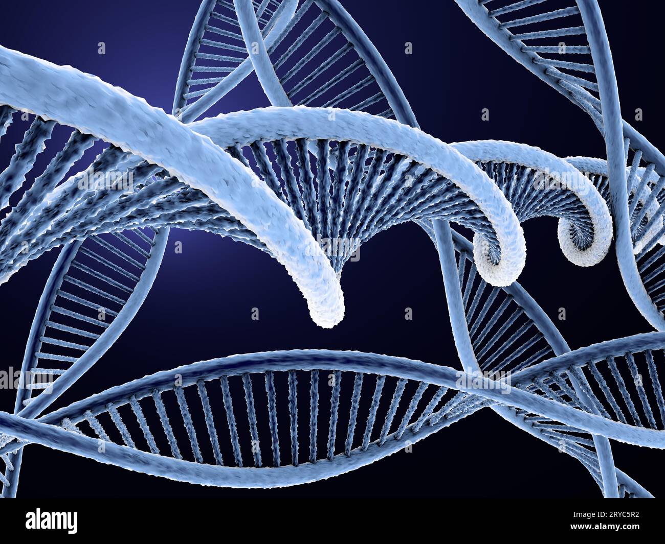 Dna spiral hi-res stock photography and images - Alamy