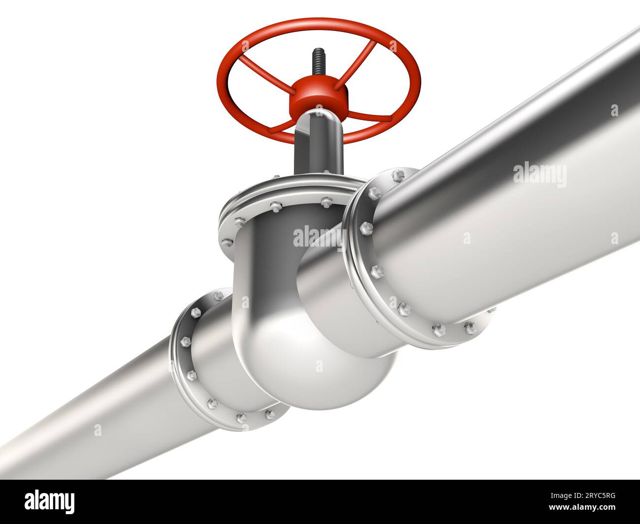 Pipe and valve Stock Photo - Alamy