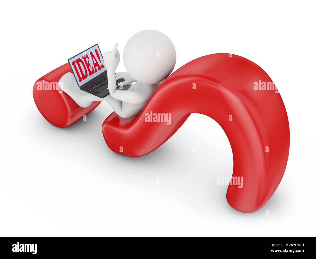 Question mark sign illustration Cut Out Stock Images & Pictures - Alamy