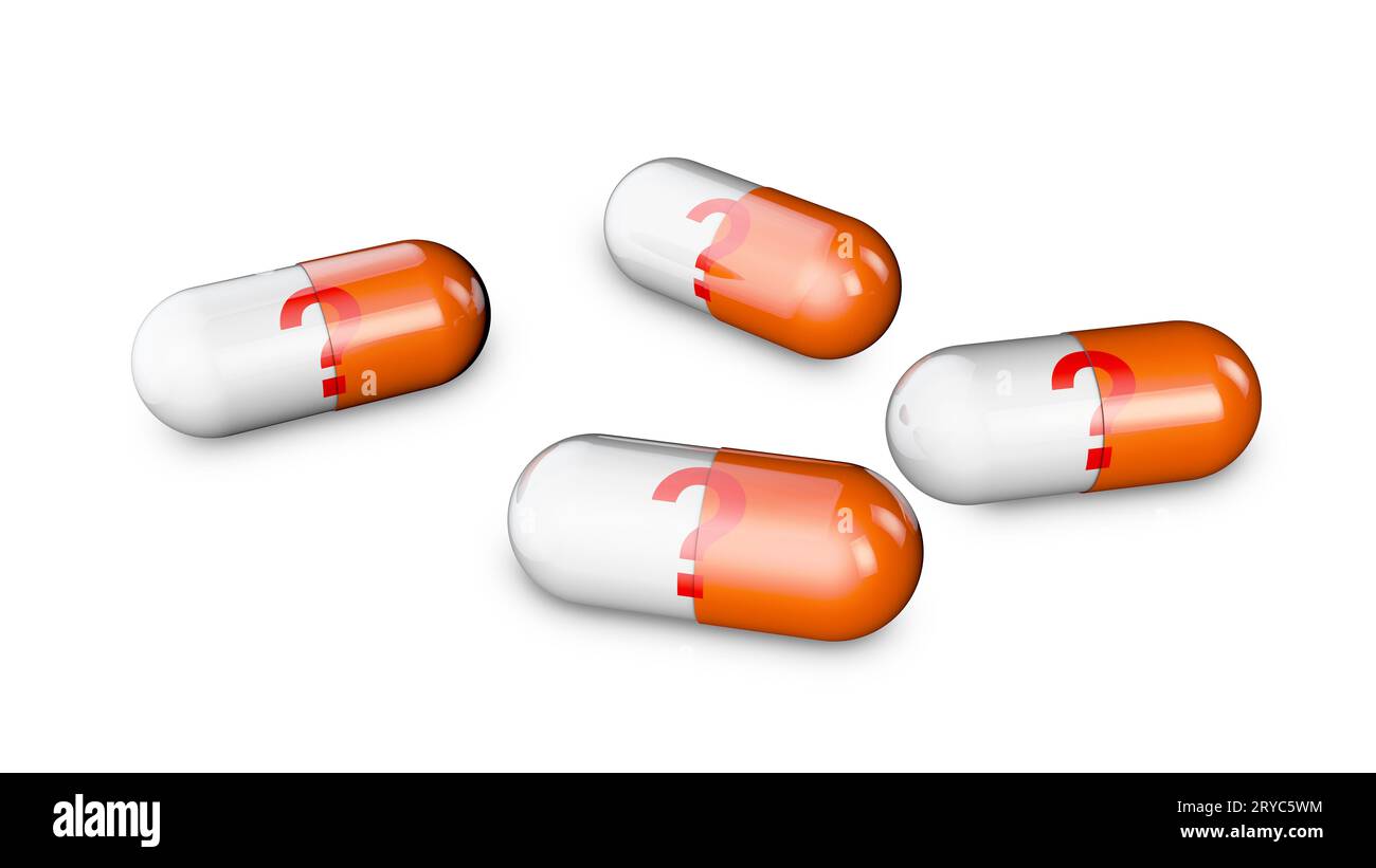 Blue capsules red capsules bottle hi-res stock photography and images ...