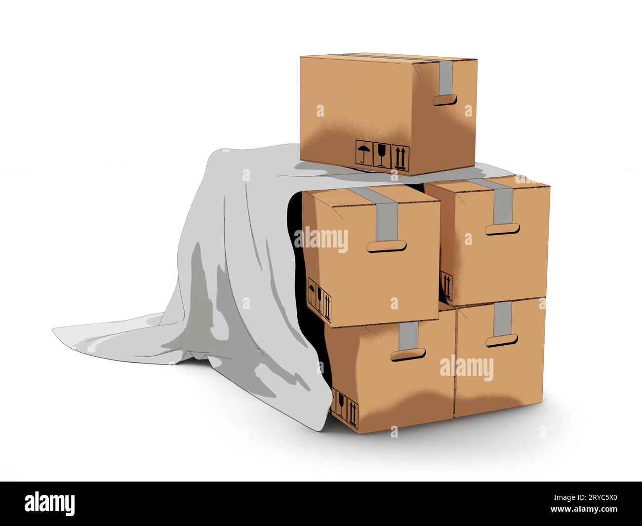 Fabric boxes hi-res stock photography and images - Alamy