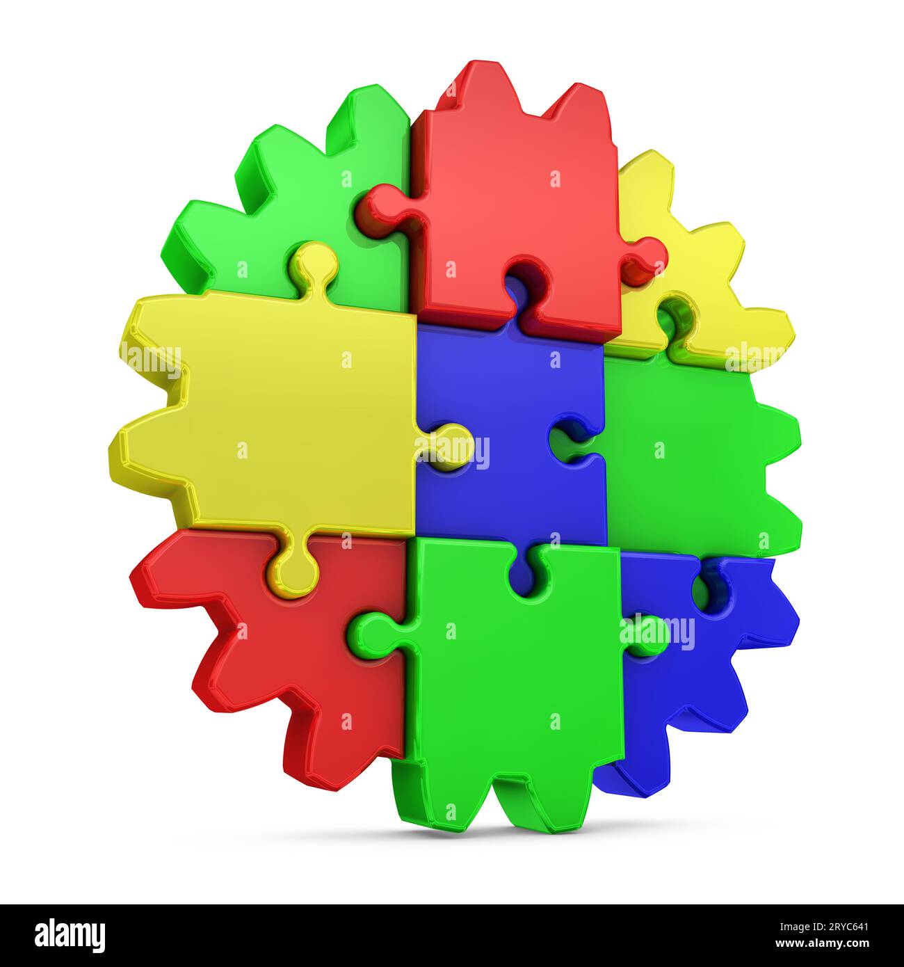Colored puzzles hi-res stock photography and images - Alamy