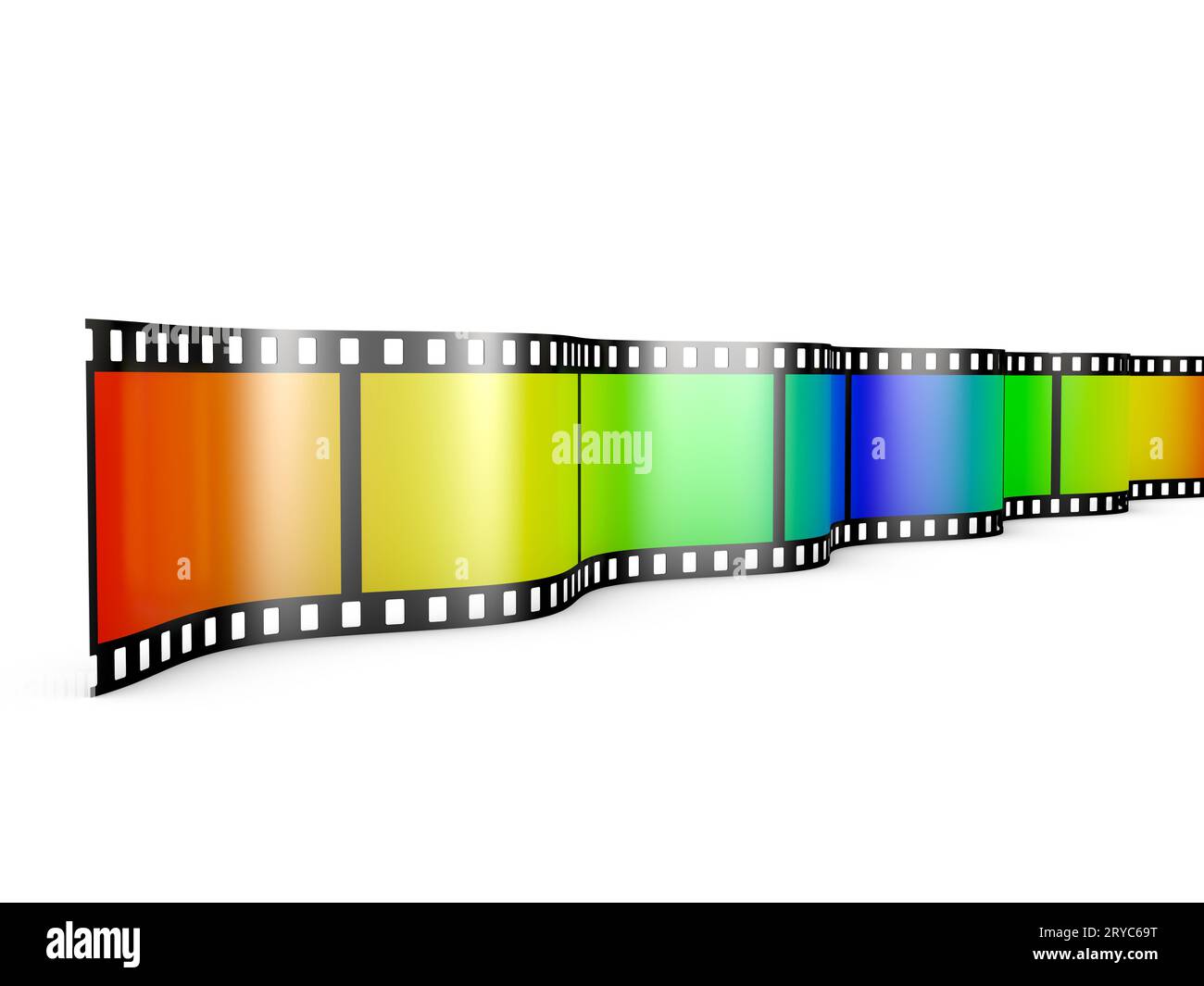 Film with gradient Stock Photo - Alamy