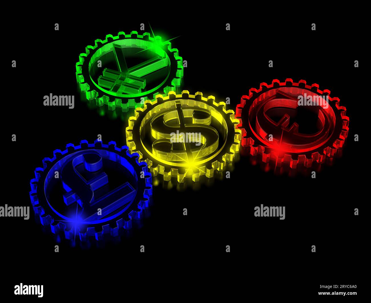 Gears symbol hi-res stock photography and images - Alamy