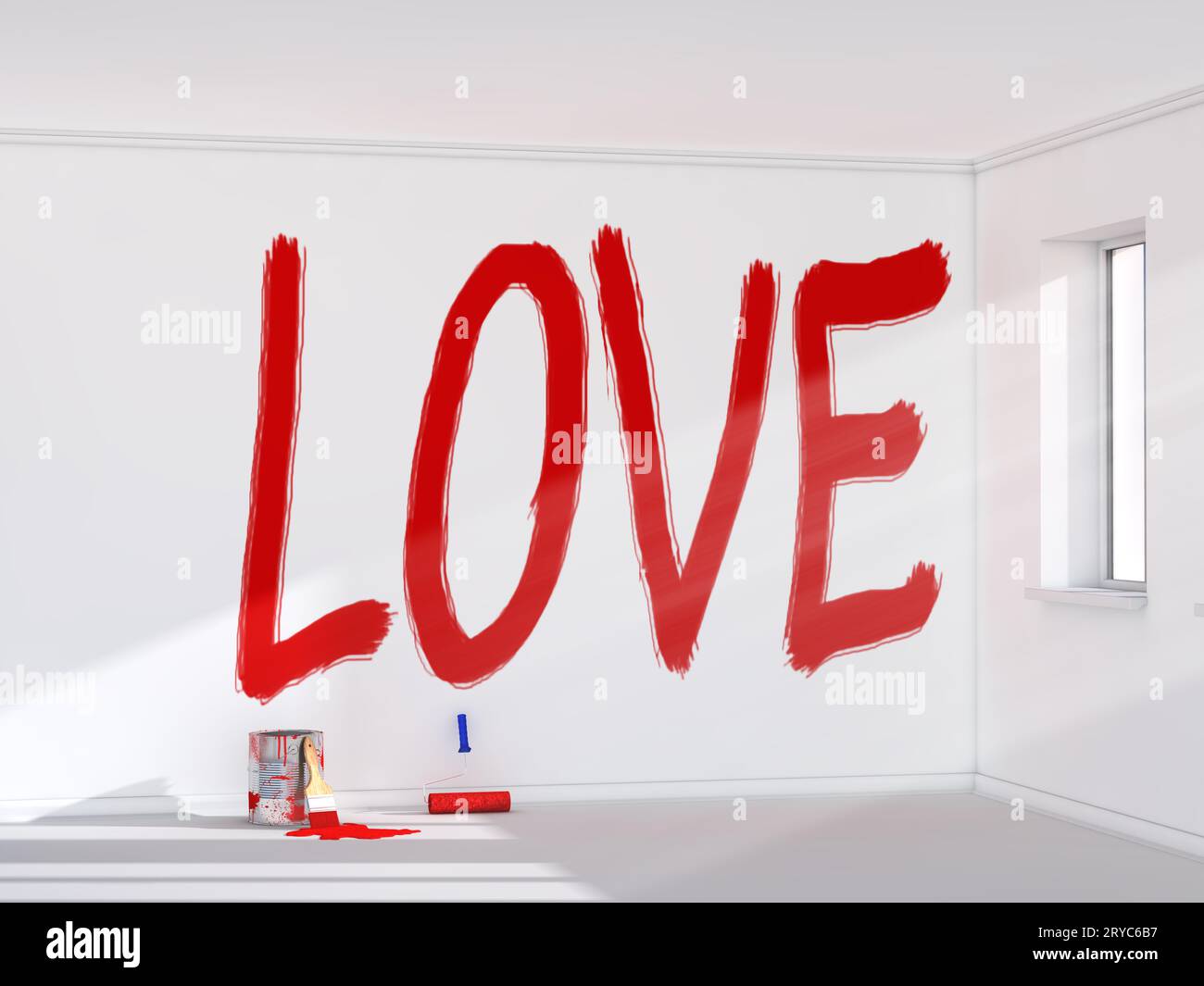 Love home inscription hi-res stock photography and images - Alamy