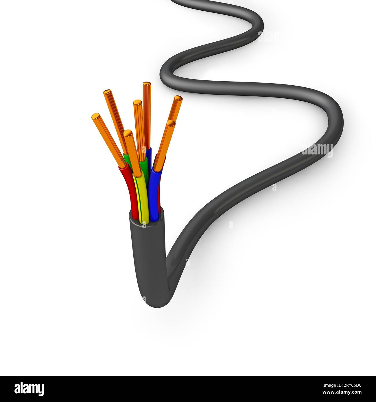 Electrical cable hi-res stock photography and images - Alamy