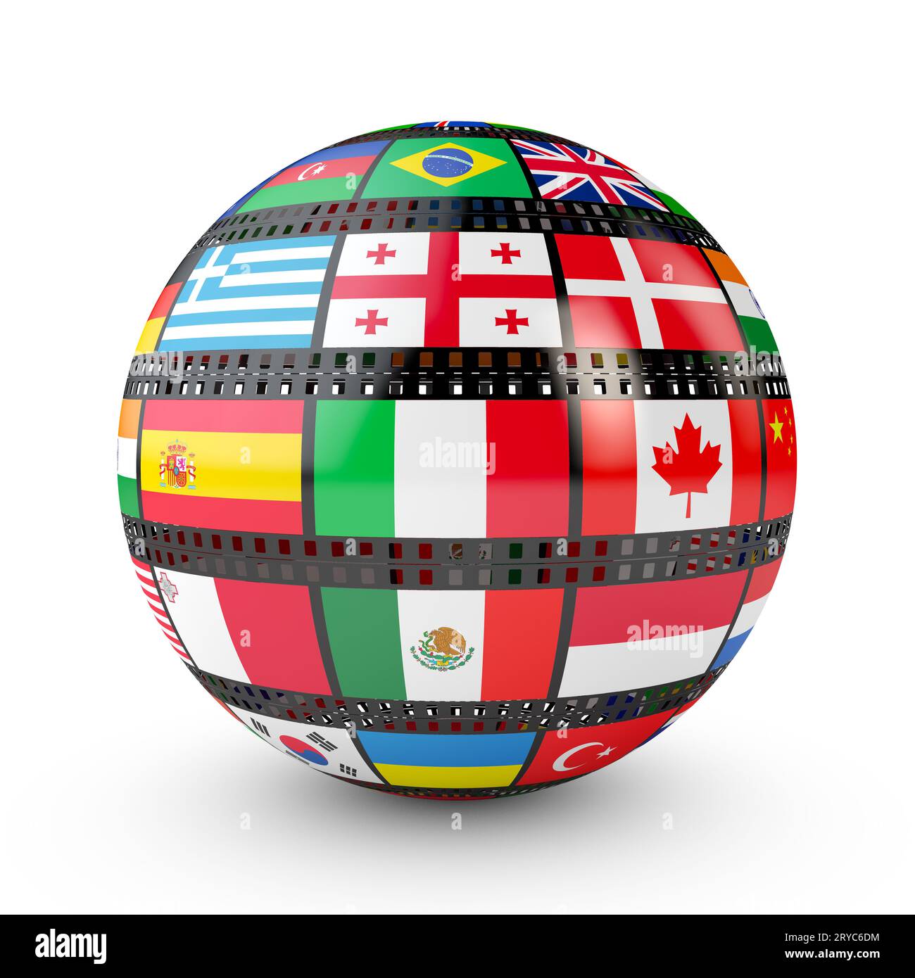 Photo usa flags Cut Out Stock Images & Pictures - Alamy