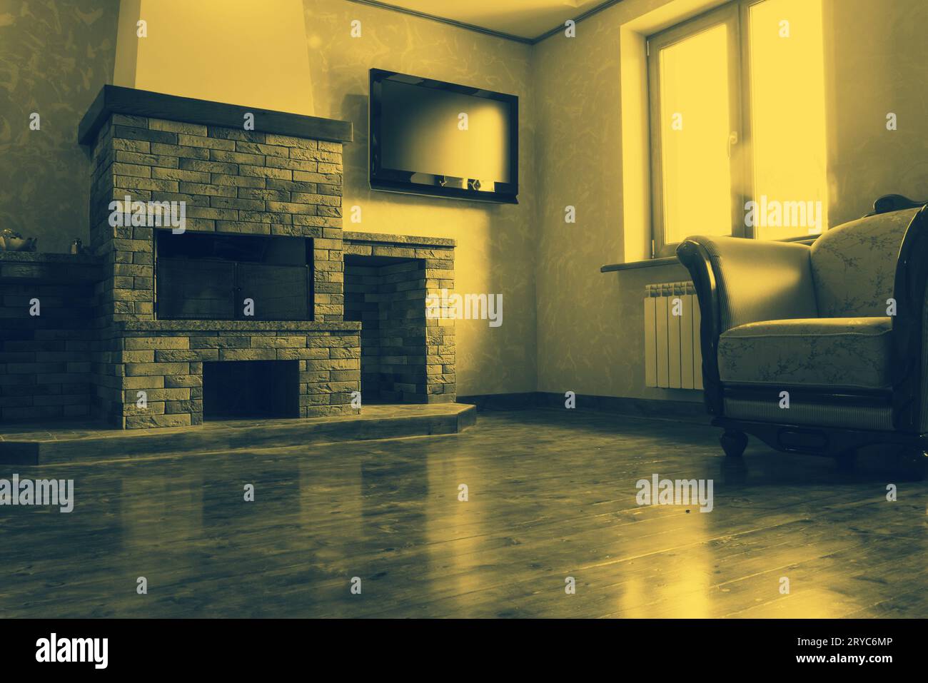 Fireplace architecture hi-res stock photography and images - Alamy