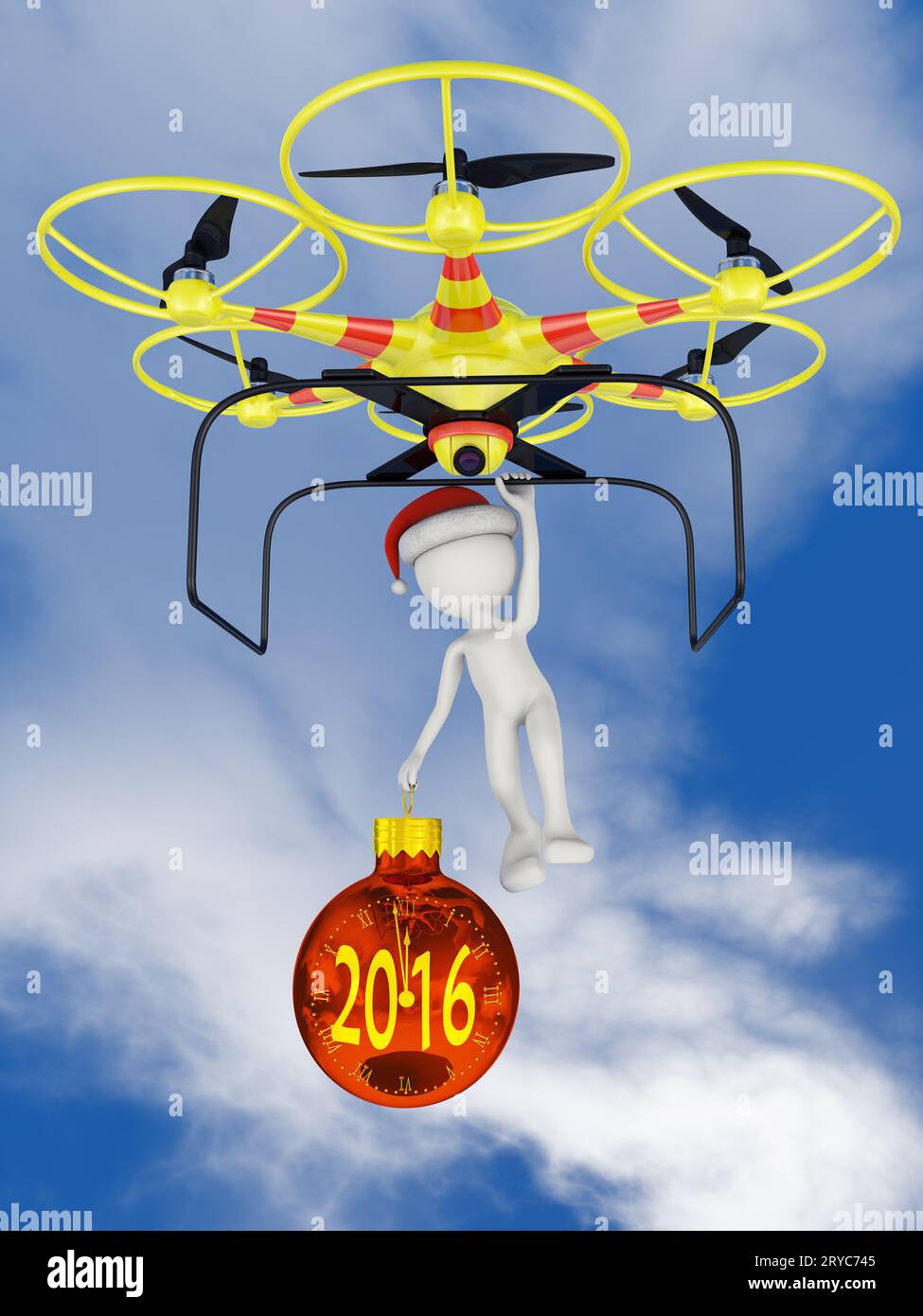 Man and drone Stock Photo - Alamy