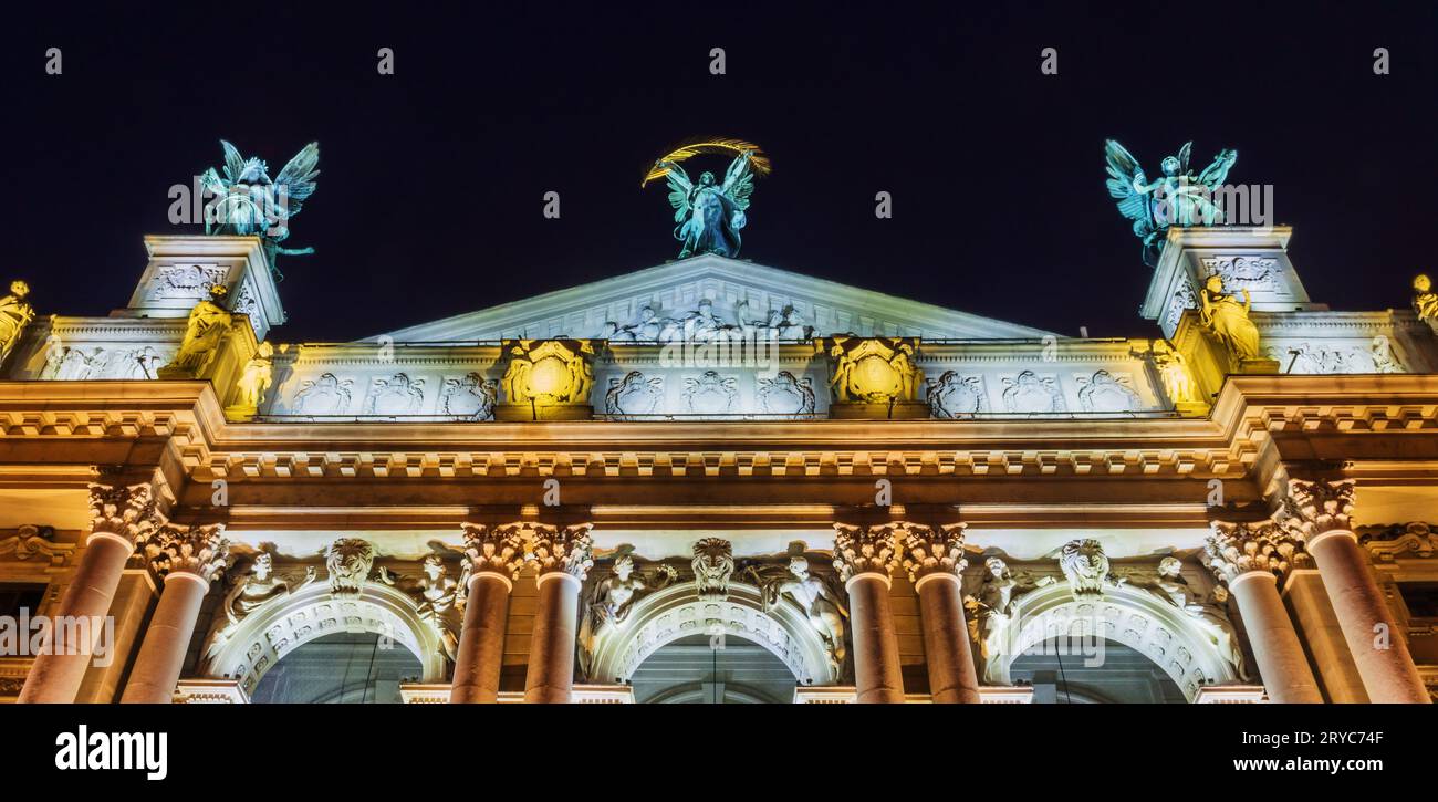 Lviv opera house ukrainian travel hi-res stock photography and images ...