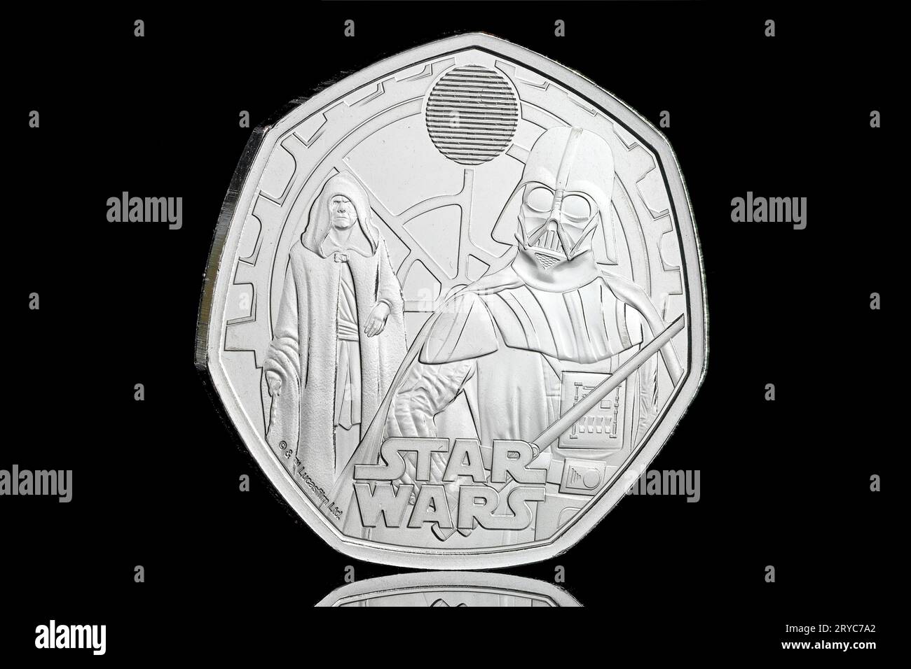 Darth vader 50 pence hi-res stock photography and images - Alamy