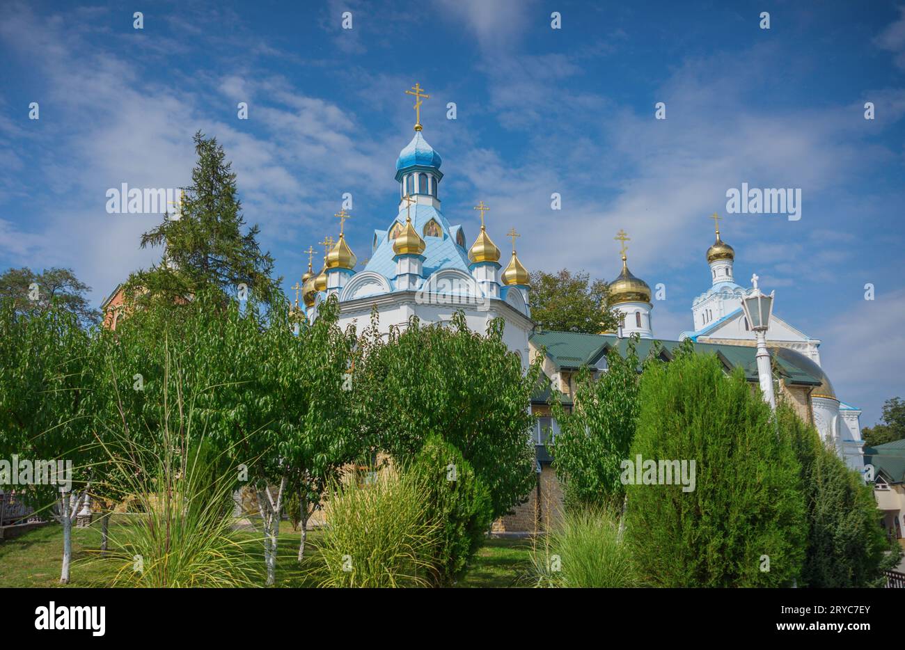 Outside view orthodox monastery hi-res stock photography and images - Alamy