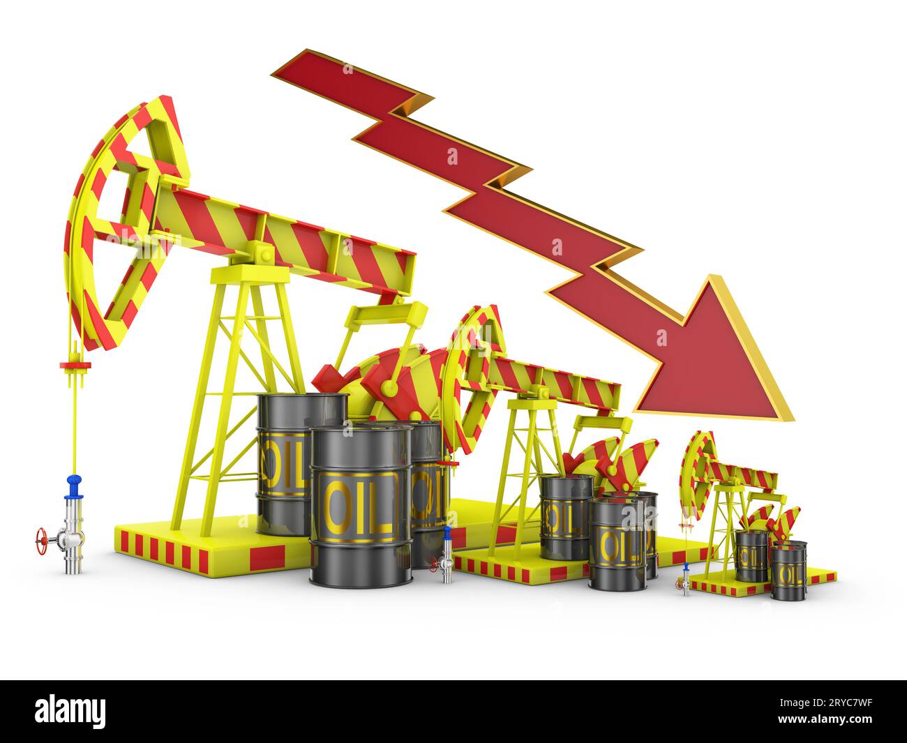 Petroleum pumps Cut Out Stock Images & Pictures - Alamy