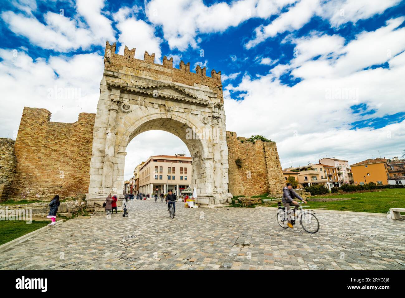Arch of Augustus Stock Photo - Alamy