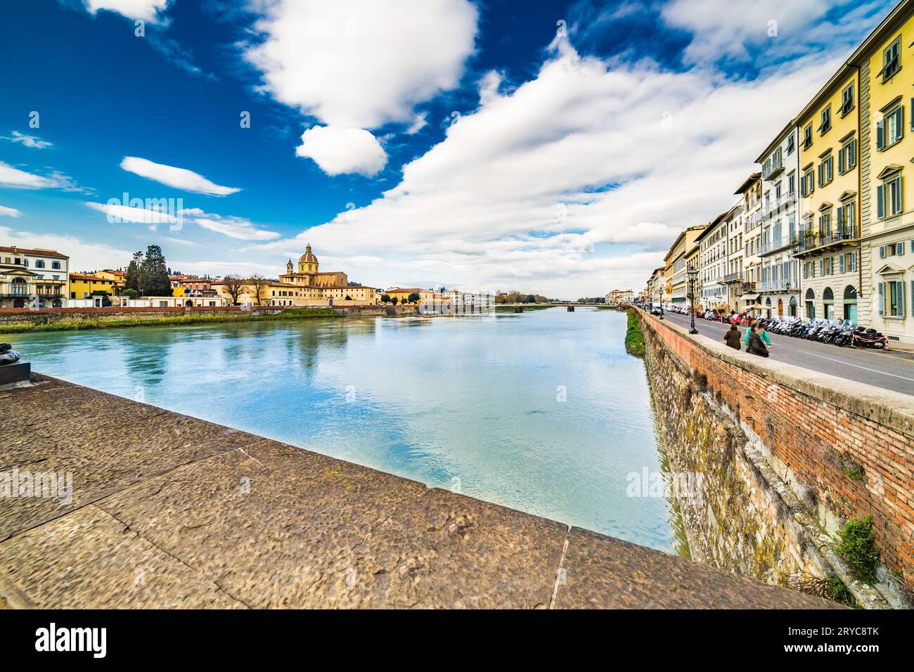 Bridges of Florence Stock Photo - Alamy