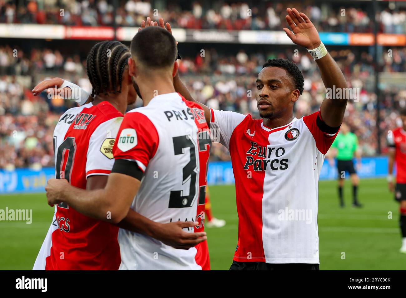 Rotterdam, Netherlands. 30th Sep, 2023. ROTTERDAM, NETHERLANDS - SEPTEMBER 30: Calvin Stengs of ...