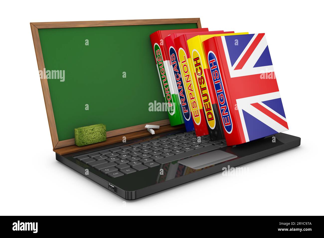 School learn notebook Cut Out Stock Images & Pictures - Alamy