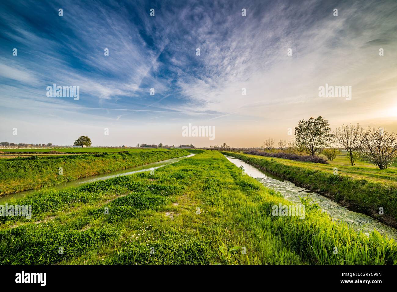 Irrigation canals hi-res stock photography and images - Alamy