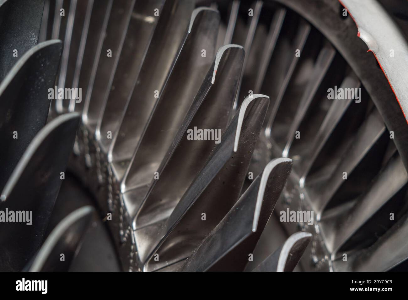 Cutaway of jet engine hi-res stock photography and images - Alamy