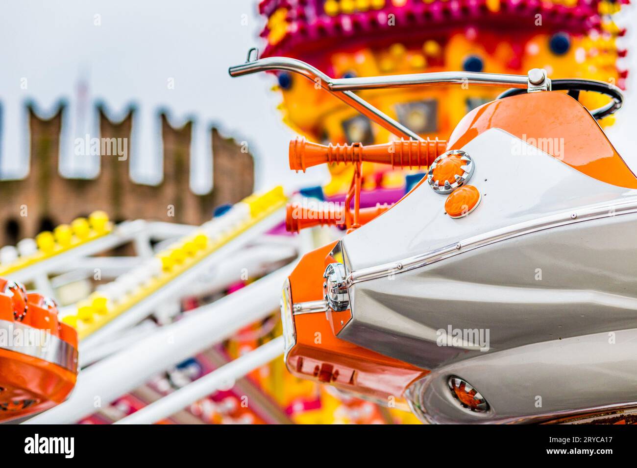 Carousel with airplanes Stock Photo - Alamy