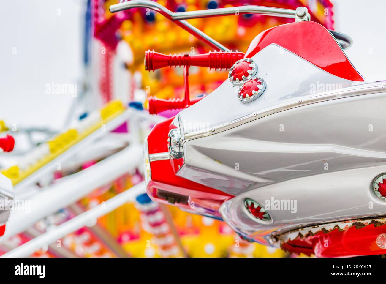Carousel with airplanes Stock Photo - Alamy