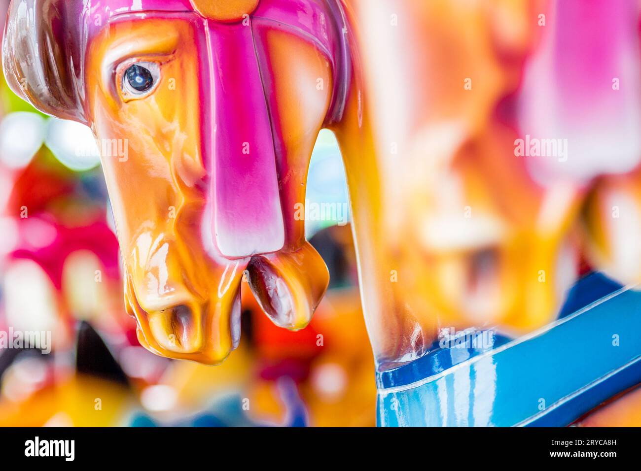 Merrygoround fairground ride hi-res stock photography and images - Alamy