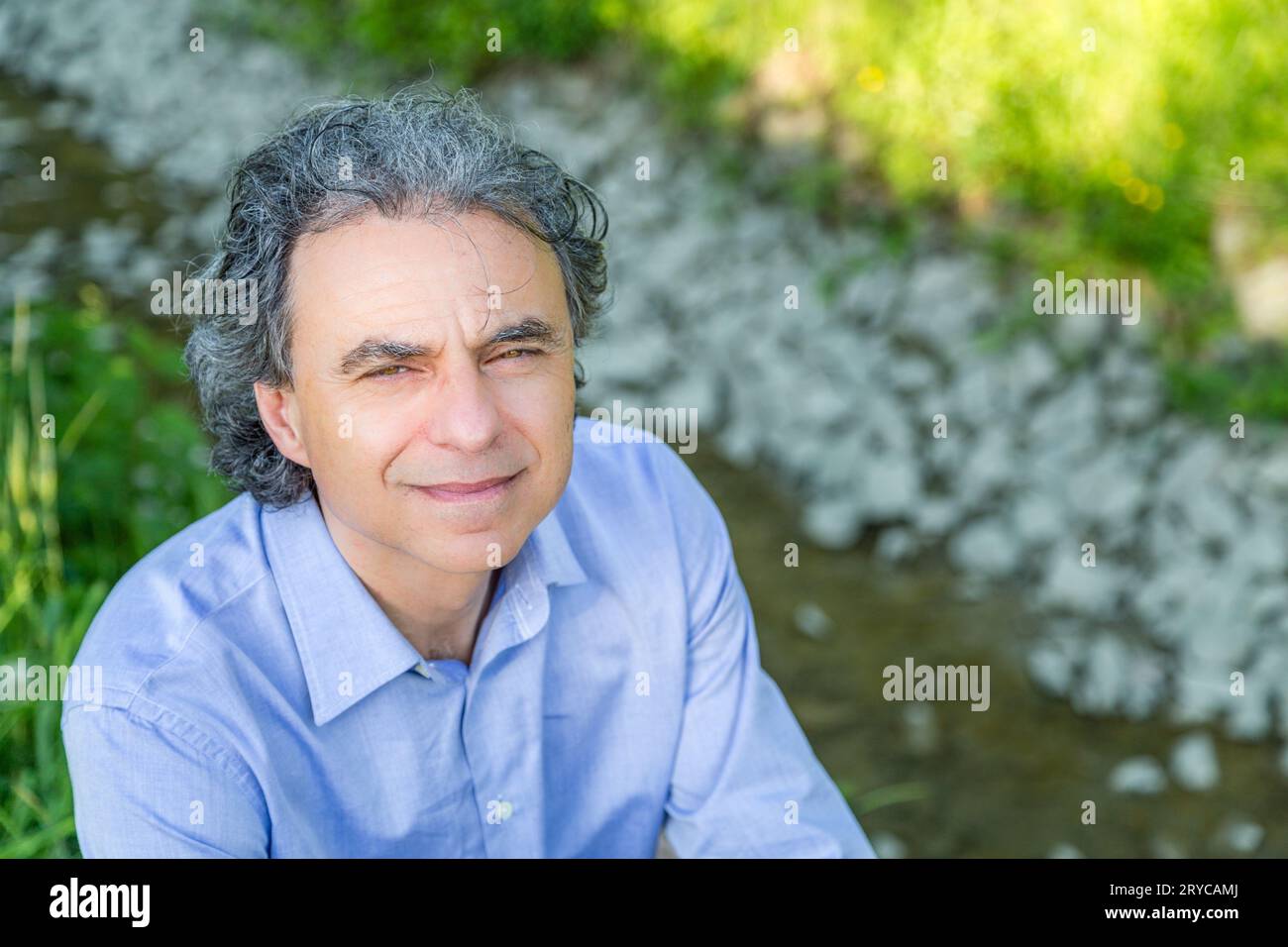 Man countryside shirt hi-res stock photography and images - Alamy