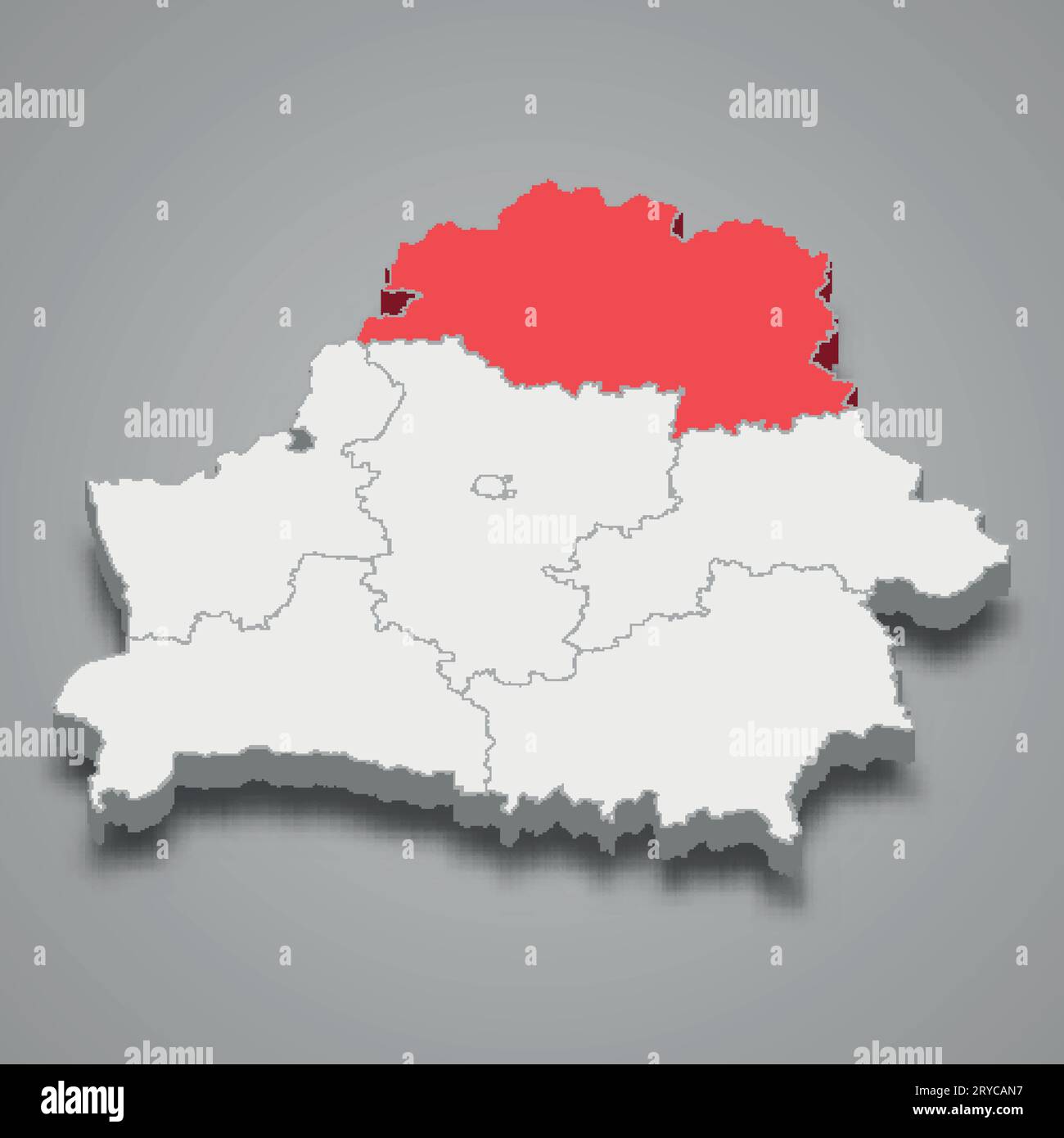 Map of vitebsk hi-res stock photography and images - Alamy