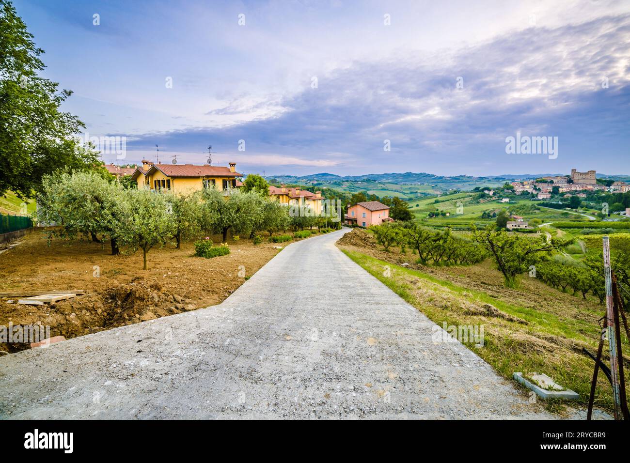 Countryside around medieval castle hi-res stock photography and images ...