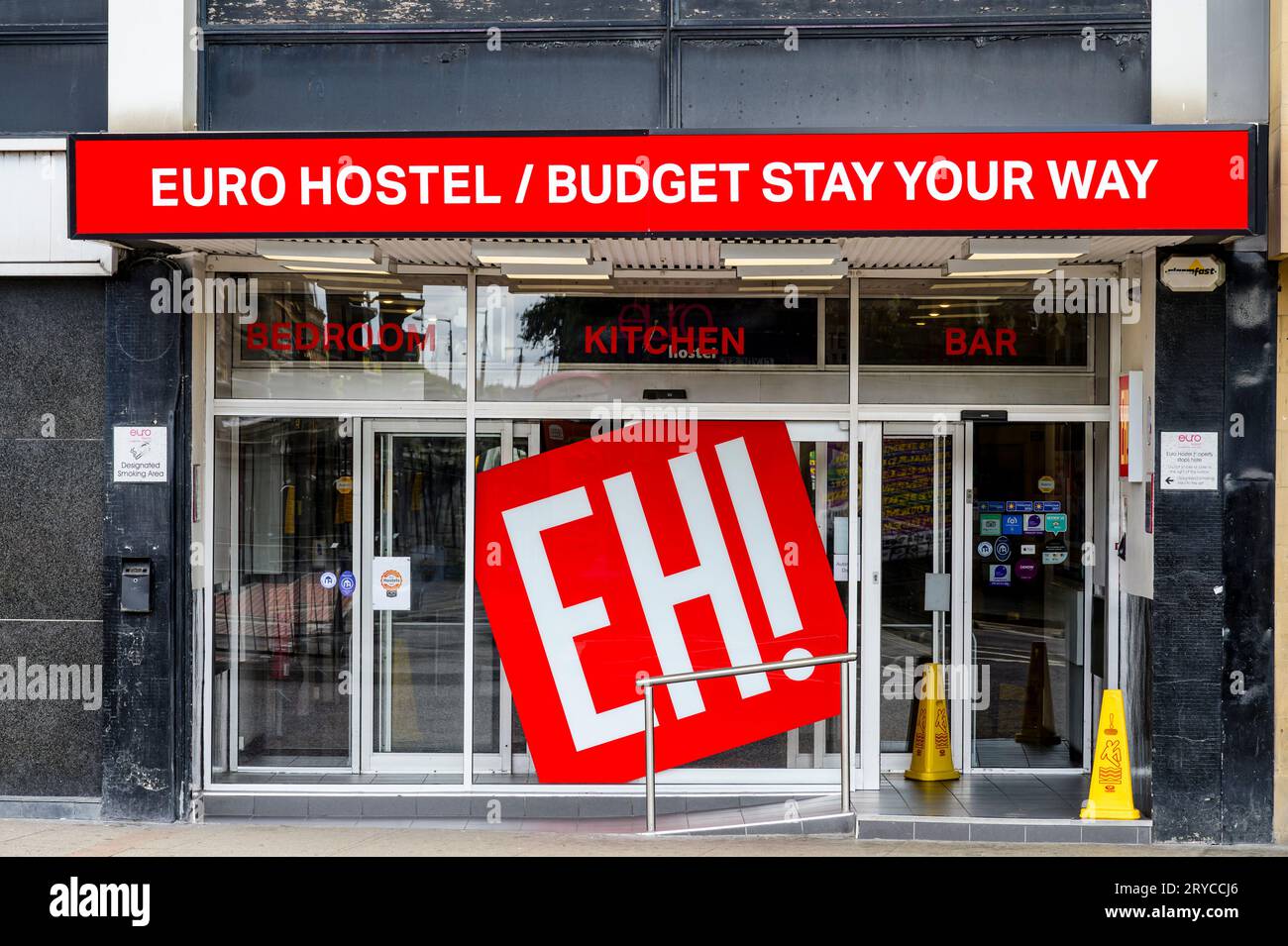 Hostel entrance entrances door doors hi-res stock photography and ...