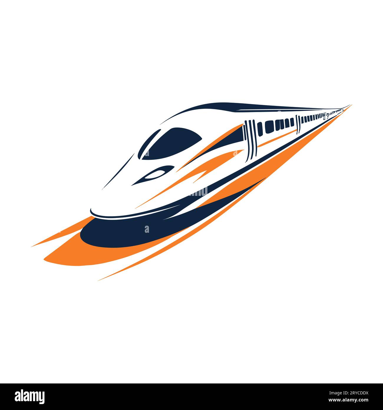 High Speed Rail Clipart