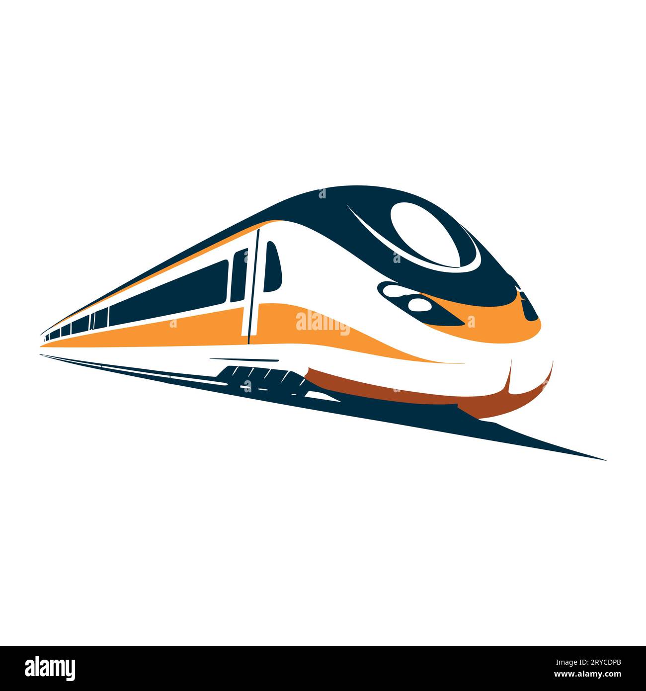 Fast train llogo design. High speed rail silhouette icon. Vector ... Fast train llogo design. High speed rail silhouette icon. Vector ...