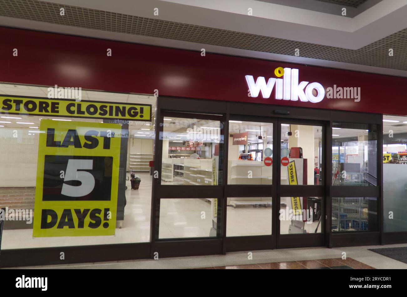 Wilko retail store in St. John's Walk, Colchester, closed its doors on ...
